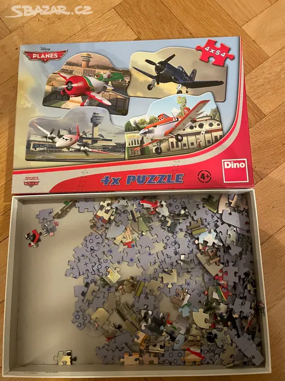 Dino puzzle Disney Letadla - Praha - Bazar - Sbazar.cz