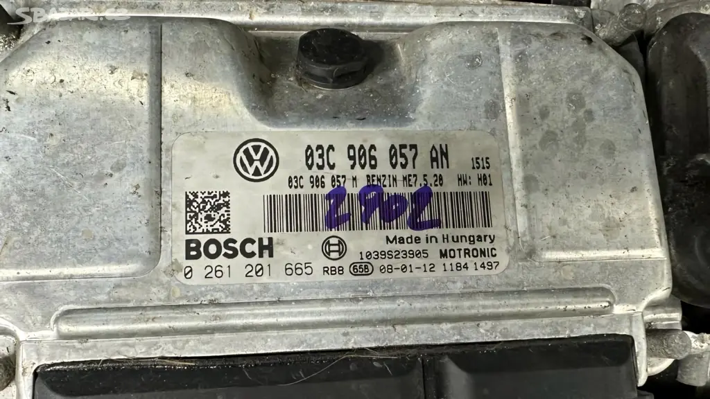 03C906057AN Řídící jednotka motoru - Praha - Bazar - Sbazar.cz