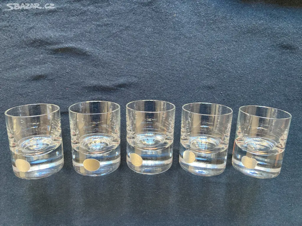 MOSER Whisky set 5 + 1 ks panák / sklenička - Praha - Bazar - Sbazar.cz