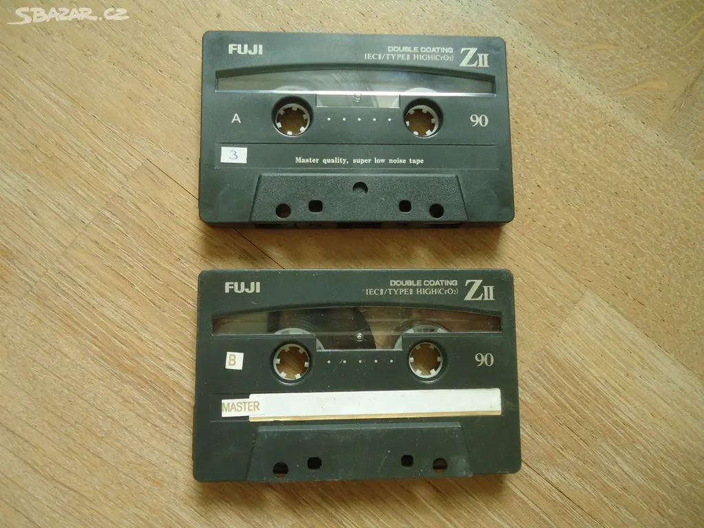 2ks audiokazety Fuji ZII - Vysoké Mýto - Bazar - Sbazar.cz