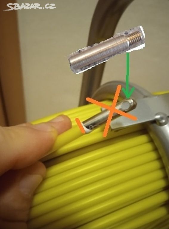 Protahovací pero elektrikářské, 5.5mm x 130m - Praha - Sbazar.cz