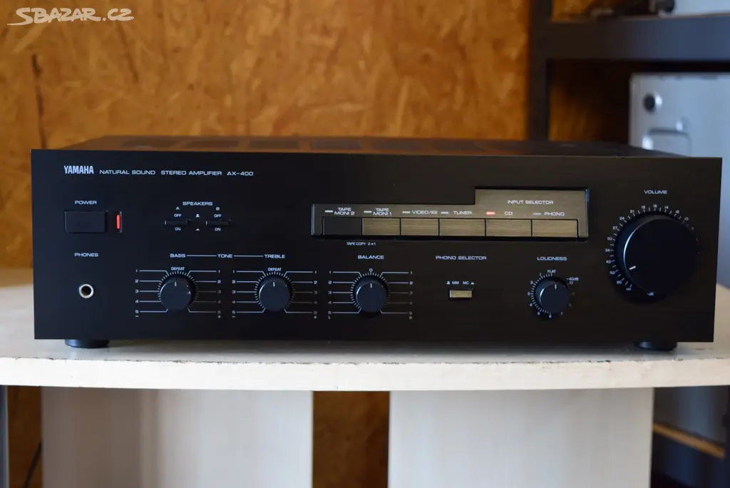 YAMAHA AX-400 VÝBORNÝ STEREO ZESILOVAČ !! - Broumov - Bazar - Sbazar.cz