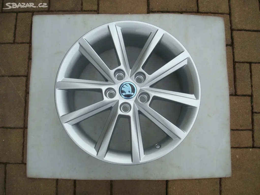 Alu kolo TERON 17" ŠKODA OCTAVIA III Originál !!! - Dobruška, Chábory ...