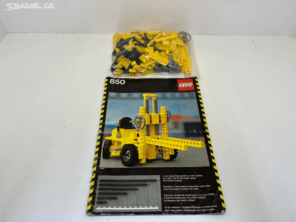 LEGO 850 TECHNIC - Fork-Lift Truck - Kraslice - Bazar - Sbazar.cz