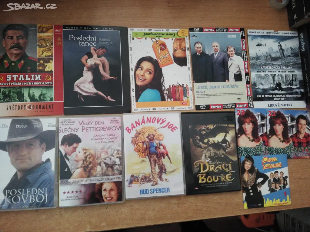 DVD Stalin Poslední tanec POTOPA ŽENATÝ SE ZÁVAZKY - Rokycany - Bazar ...