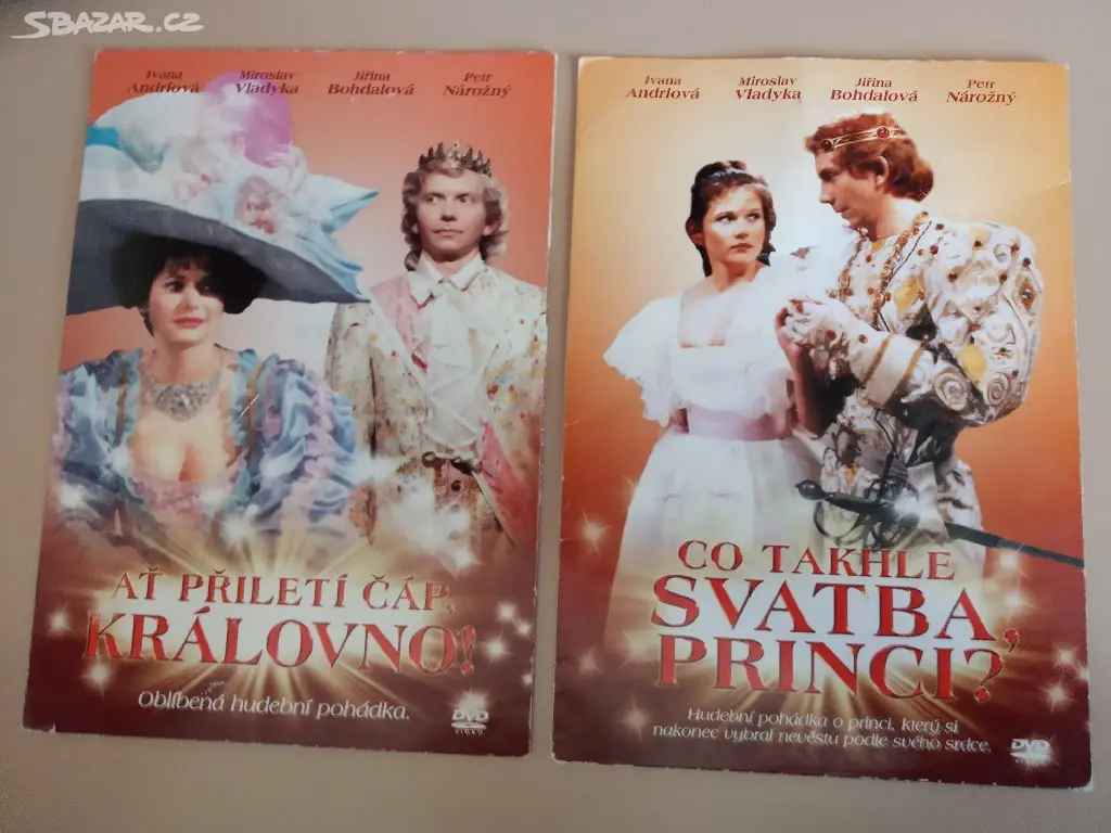 Sada 2 DVD pohádek pro děti, 1 ks 20 Kč - Znojmo - Bazar - Sbazar.cz