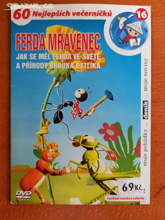 DVD Ferda Mravenec - Plzeň - Bazar - Sbazar.cz
