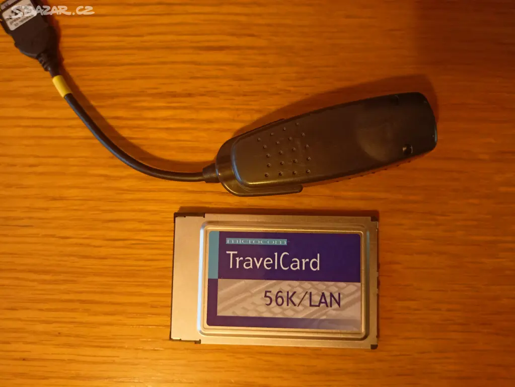 PCMCIA modem Microcom - Praha - Bazar - Sbazar.cz