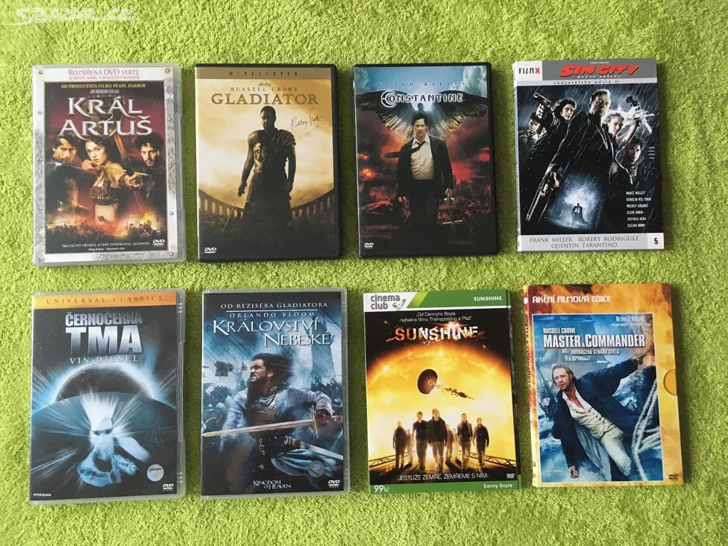 Originální DVD s různými filmy - MIX filmů film - Tišnov - Bazar ...