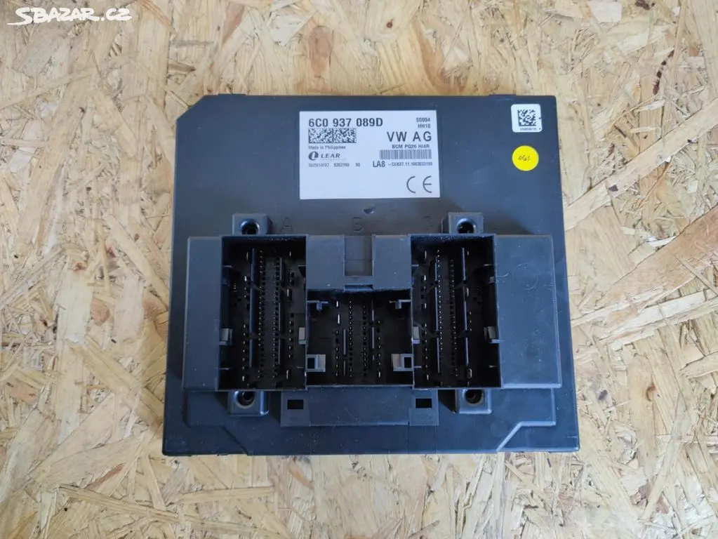 ŘJ palubní sítě / BCM 6C0 937 089 D Škoda VW Seat - Pelhřimov - Bazar ...
