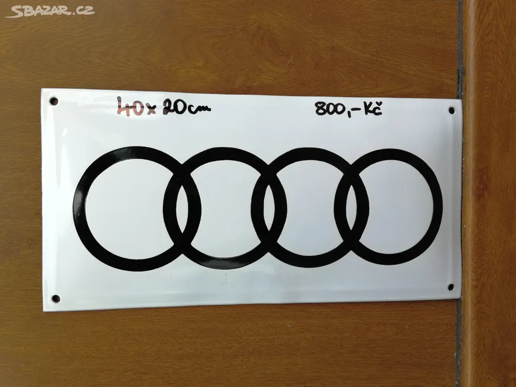 Audi znak - Pňov-Předhradí, Předhradí - Bazar - Sbazar.cz