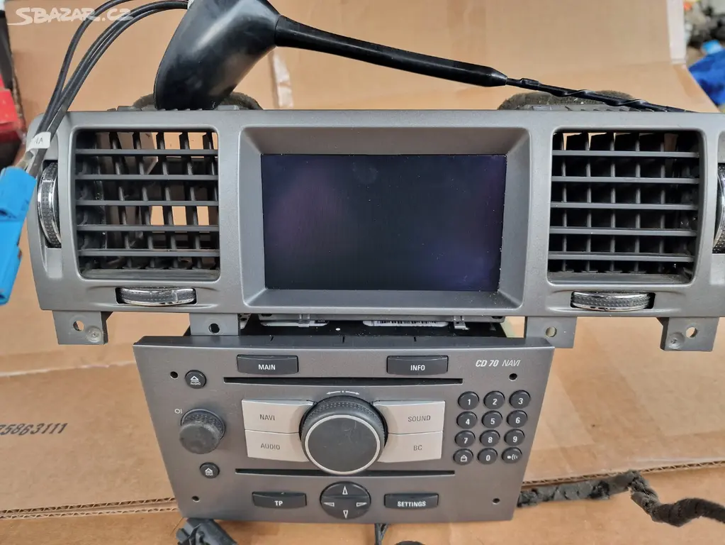 Opel autoradio s navigací CD 70 NAVI - Plzeň - Bazar - Sbazar.cz