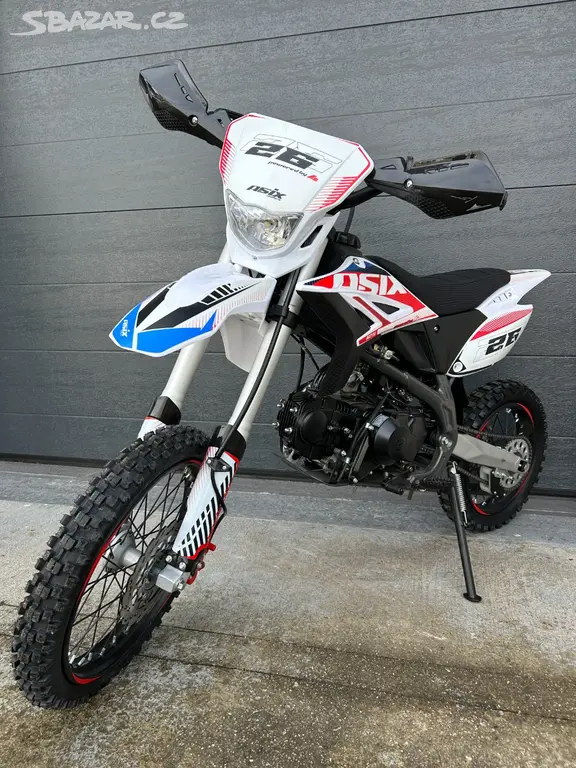 Pitbike Apollo VIPER 125cc 17 14 E-start bílá - Turnov - Bazar - Sbazar.cz