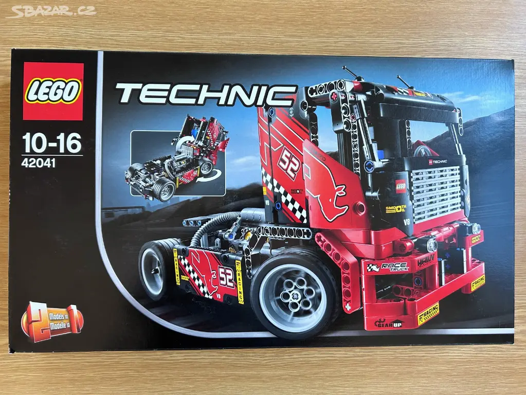 LEGO Technic 42041 Závodní Truck - Louny - Bazar - Sbazar.cz