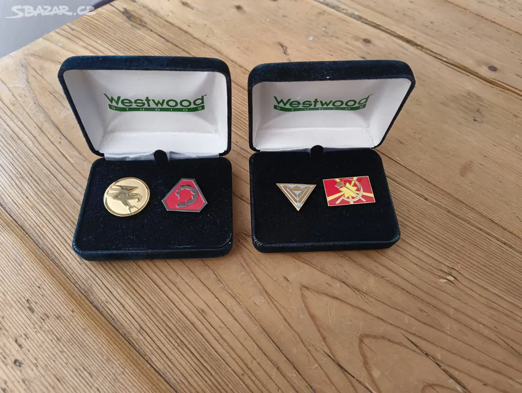 Pin set Command & Conquer (TD+Red Alert) - Rakovník, Rakovník II ...