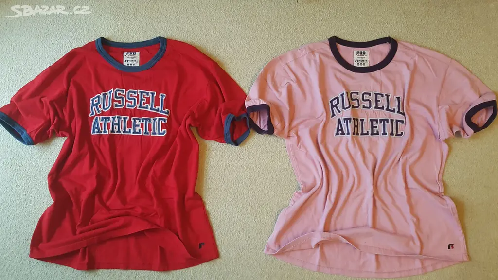 Pánská trika Russell Athletic - Hostinné - Bazar - Sbazar.cz