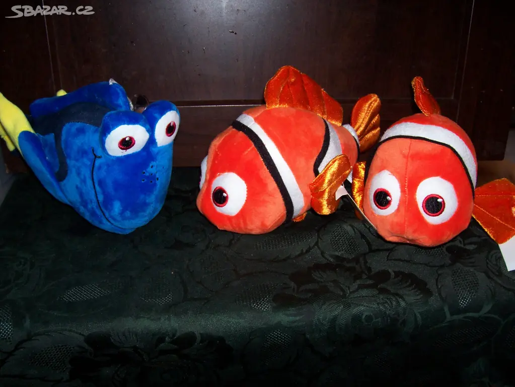 Nemo, Dora - plyš - Brno-město - Bazar - Sbazar.cz