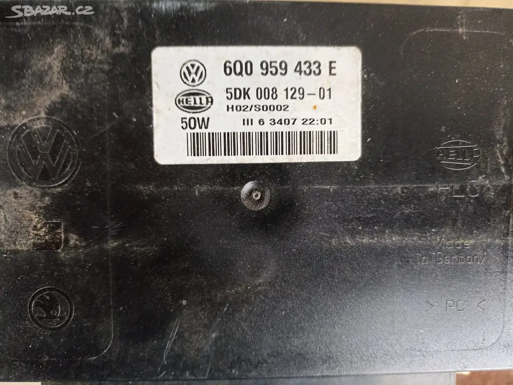 Komfortní jednotka 6Q0 959 433 E - Děčín - Bazar - Sbazar.cz