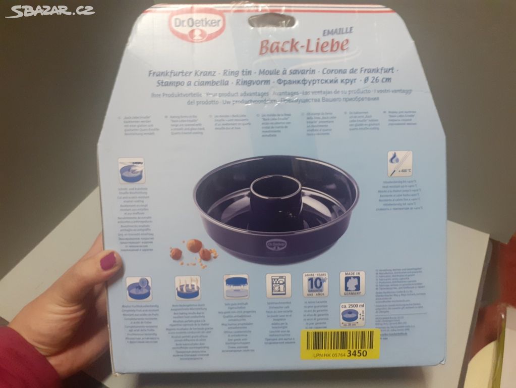 Dr. Oetker Forma na pečení, smalt, bábovka - Praha - Sbazar.cz