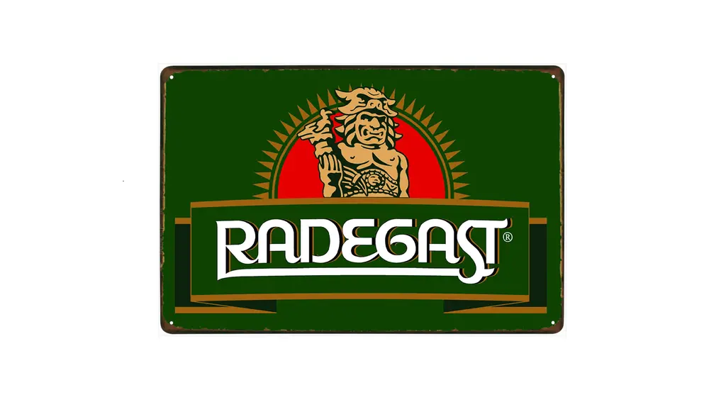 Pivovar Radegast - plechová cedule - Studénka - Bazar - Sbazar.cz