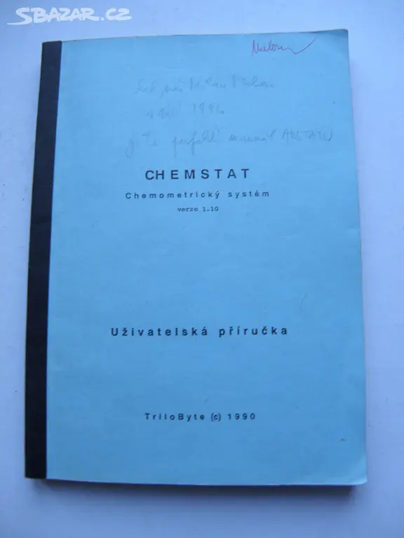 Příručka Chemstat - chemometrický systém - Plzeň - Bazar - Sbazar.cz