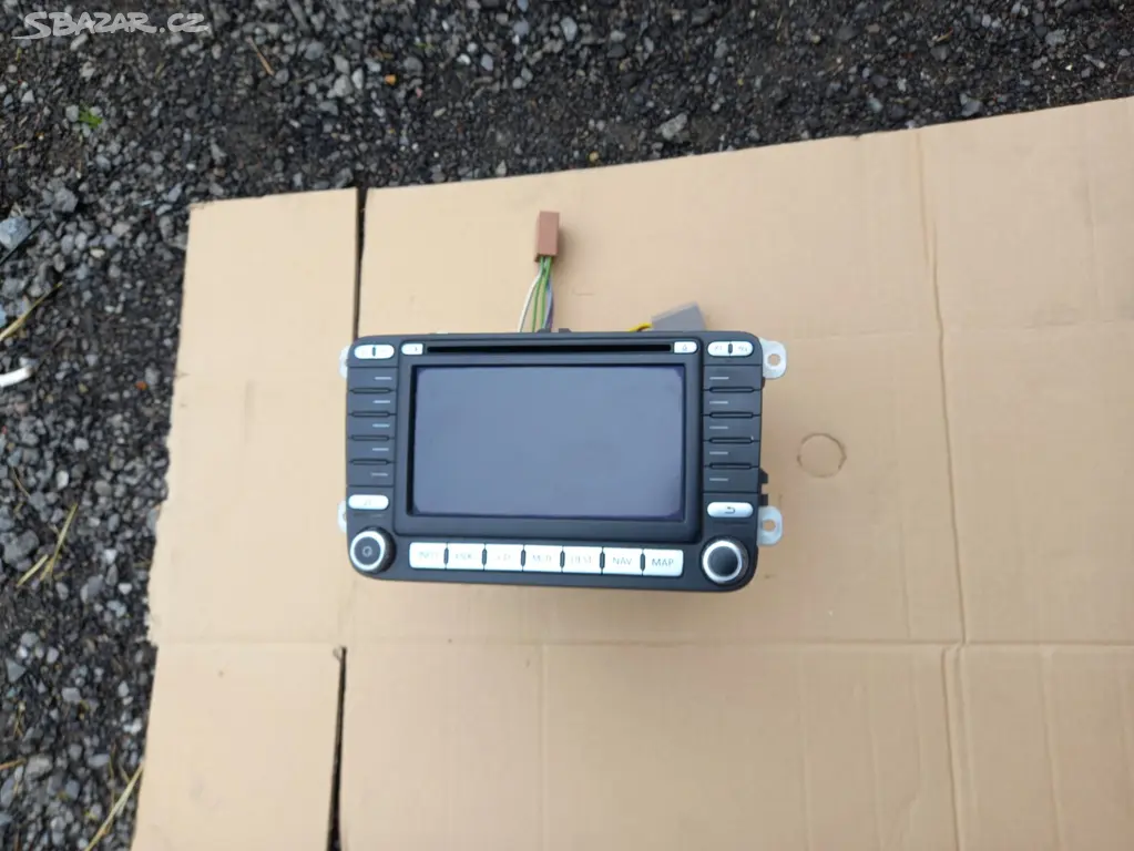 rádio MFD 2 VW Blaupunkt Navigace 1K0035198C+pin - Žďár nad Sázavou ...