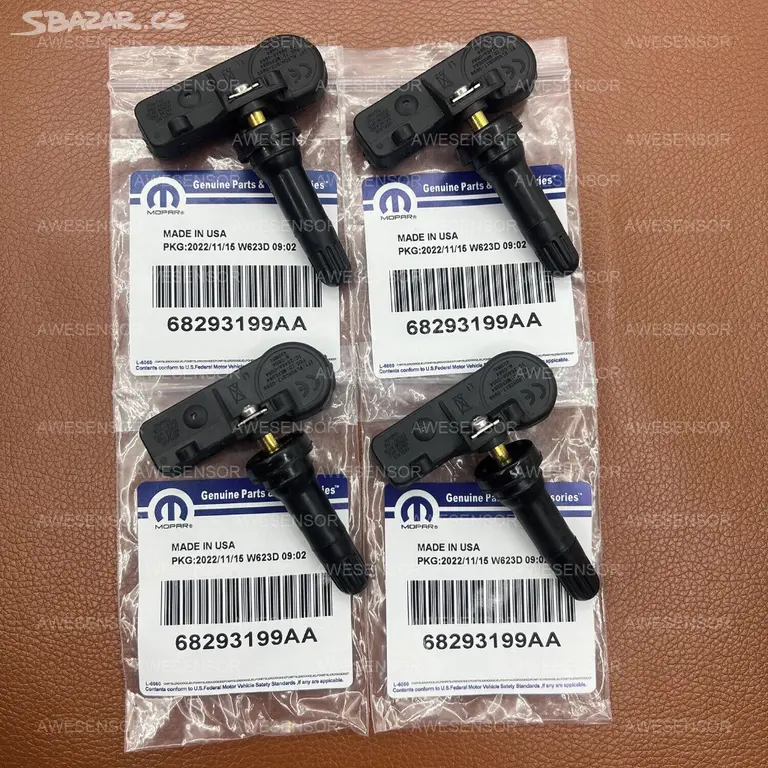 Originální TPMS senzory na Ram DT 68293199AA - Klecany - Bazar - Sbazar.cz