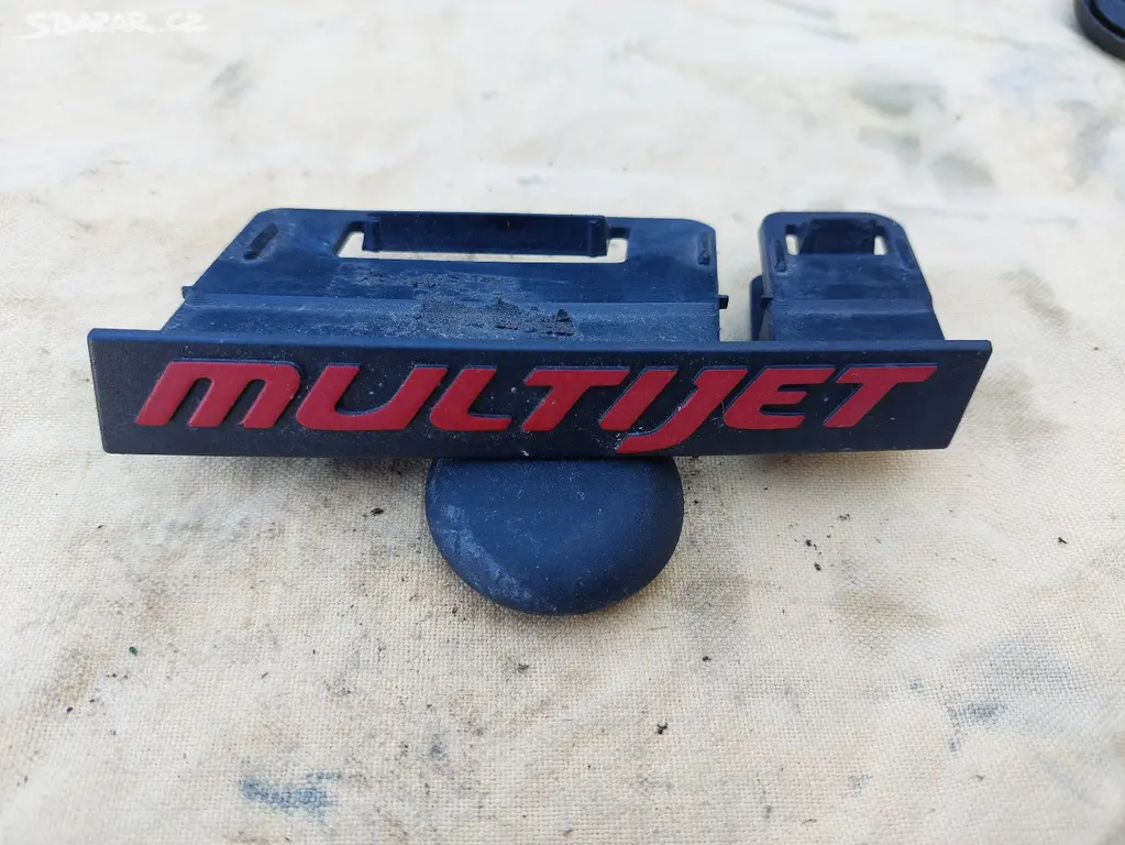 Logo mřížky nápis MultiJet Fiat Bravo 2 II 2007- - Rychnov nad Kněžnou ...
