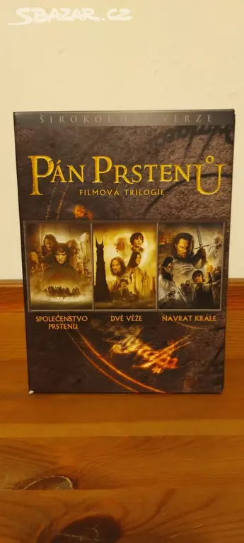 Pán prstenů trilogie DVD - Praha - Bazar - Sbazar.cz