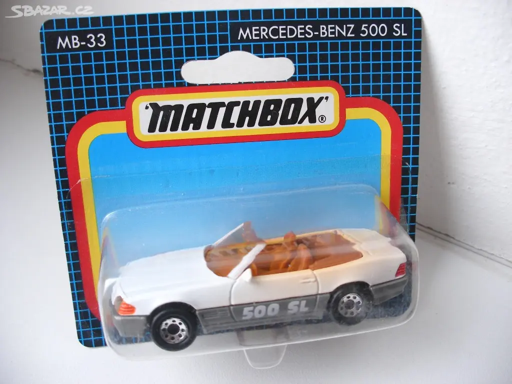 Matchbox Mercedes-Benz 500 SL Cabrio - Praha - Bazar - Sbazar.cz