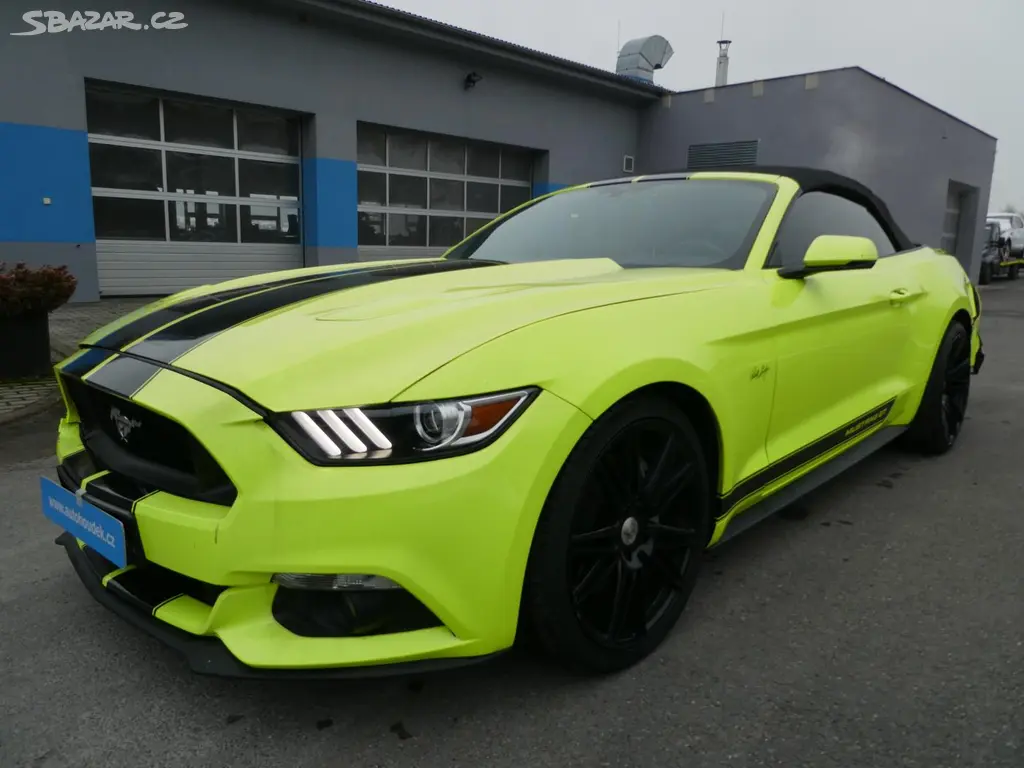 Ford Mustang, Convertible 5.0 Ti-VCT V8 GT - Písek - Bazar - Sbazar.cz