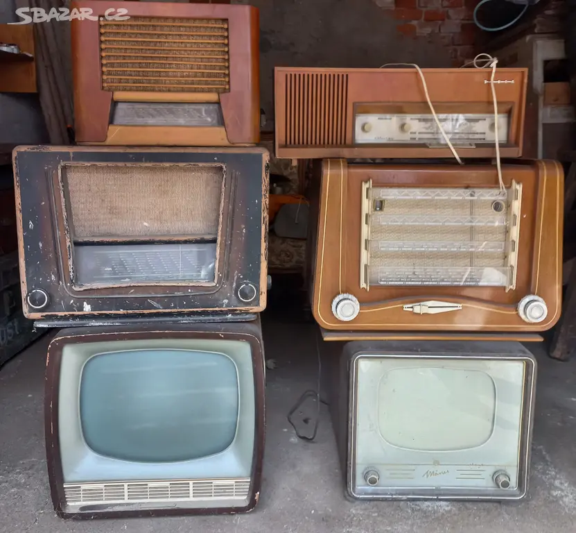 Stará rádia, televize, Tesla - Chrudim - Bazar - Sbazar.cz