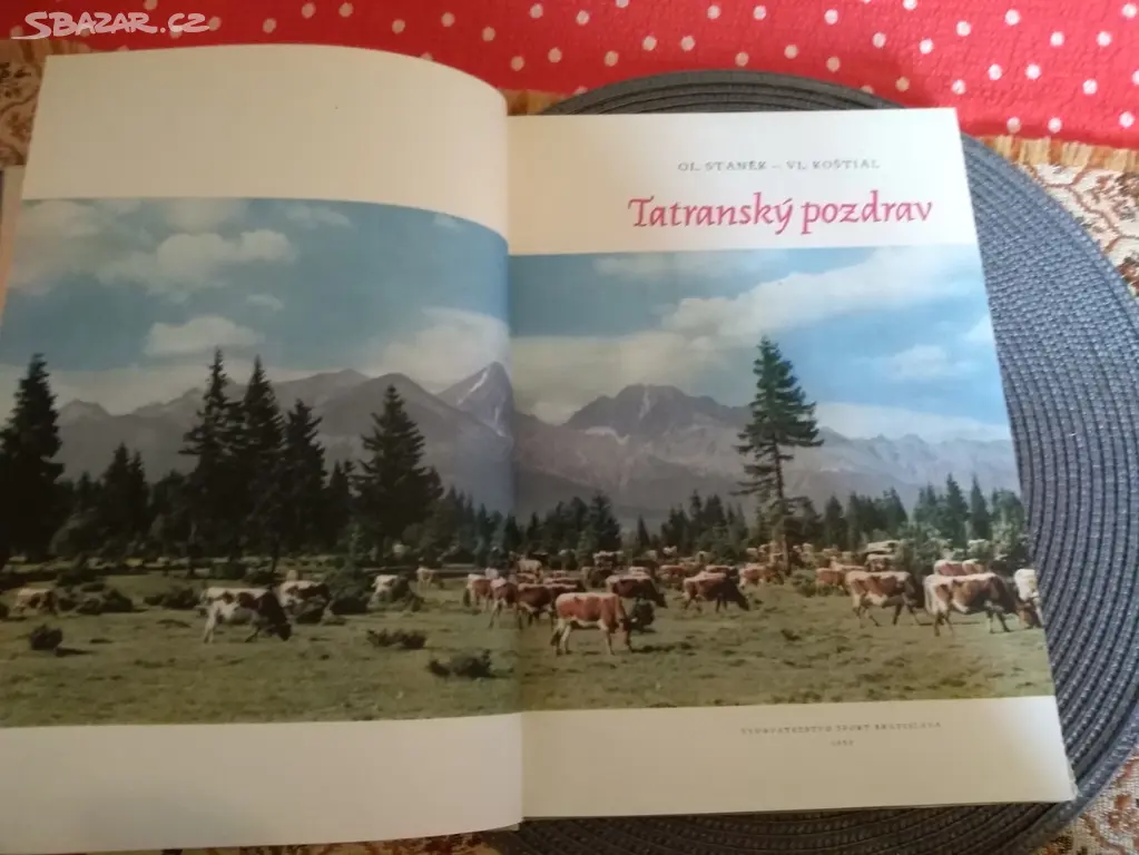 Tatranský pozdrav, Slovenské hrady aj.knihy - Karlovy Vary - Bazar - Sbazar.cz