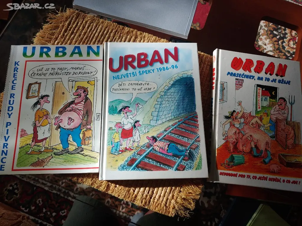 Vtipy Urban - 3 knihy - Raspenava - Bazar - Sbazar.cz