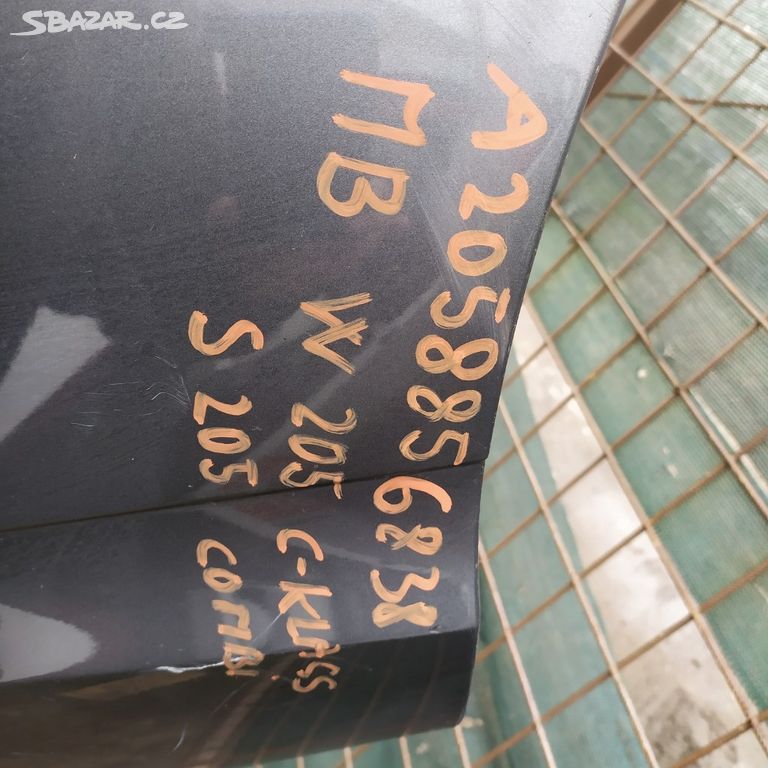 NÁRAZNÍK MB W205 S205 C-KLASS COMBI A2058856838 - Kolín - Sbazar.cz