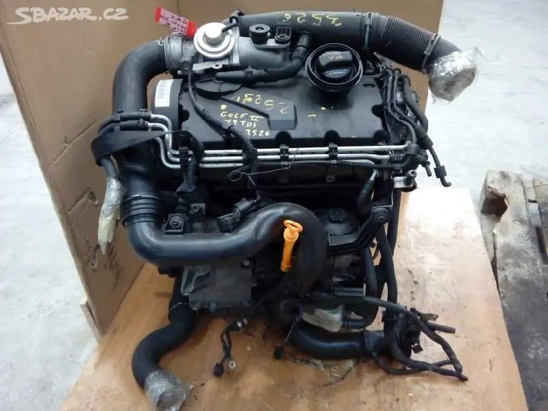Motor 1.9 tdi BKC BXE BRU BXF AVQ kompletní - Děčín - Bazar - Sbazar.cz