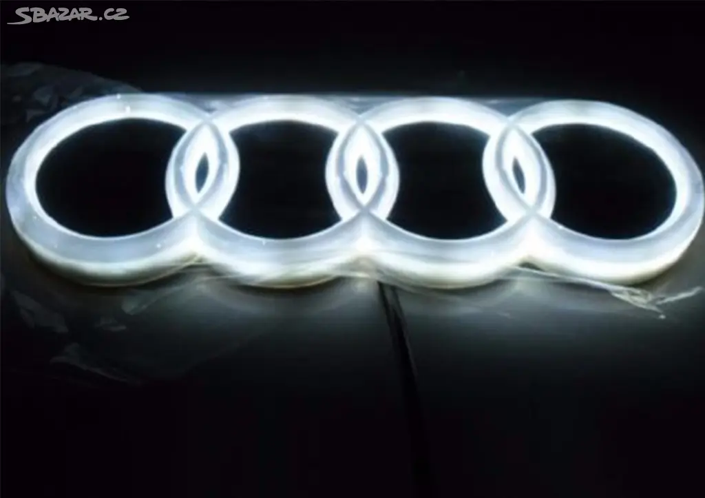 LED Svítící Znak Audi Přední. LED Kruhy Audi - Praha - Bazar - Sbazar.cz