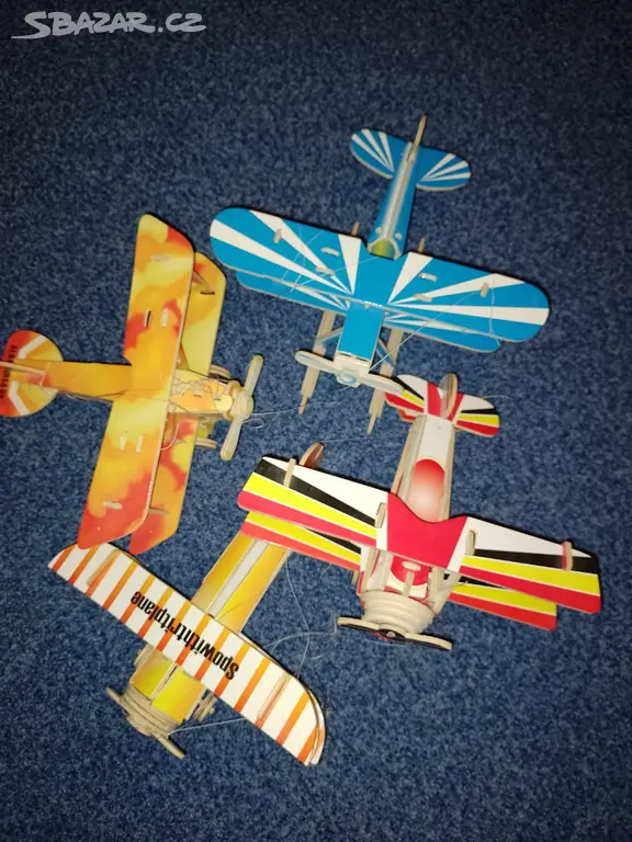 Letadla skládačka - Mimoň - Bazar - Sbazar.cz