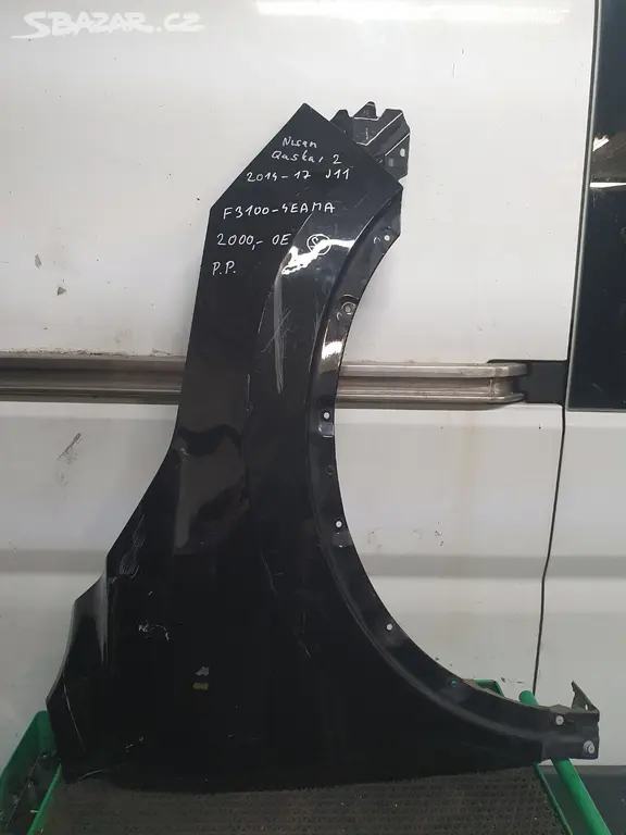 PRAVÝ PŘEDNÍ BLATNÍK NISSAN QASHQAI II f3100-4eama - Libice nad ...