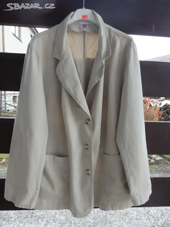 sako bez podšívky - DENI FASHION, - Jedovnice - Bazar - Sbazar.cz