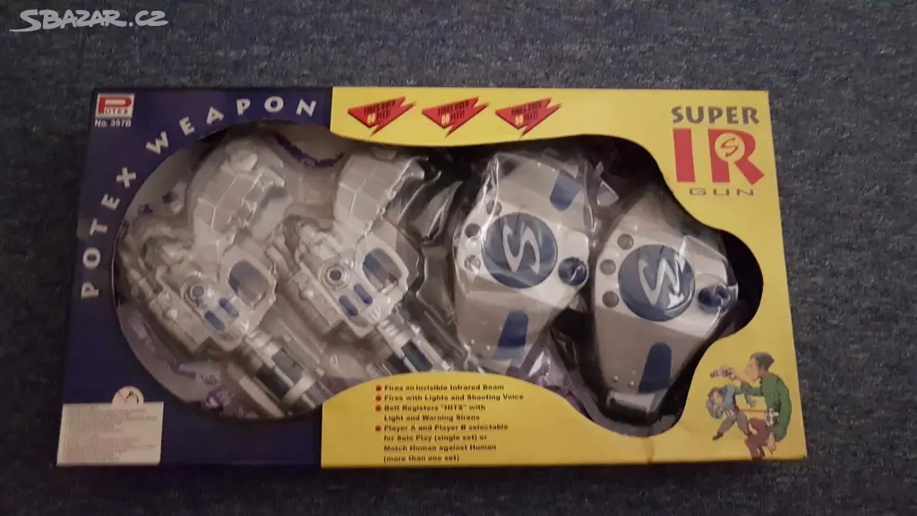 Potex Weapon IR Super Gun - set IR laserová hra - Praha 10 - Bazar ...