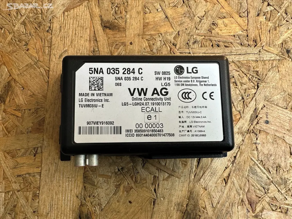 ŘJ pro služby online, 5NA 035 284 C, Škoda VW - Pelhřimov - Bazar ...