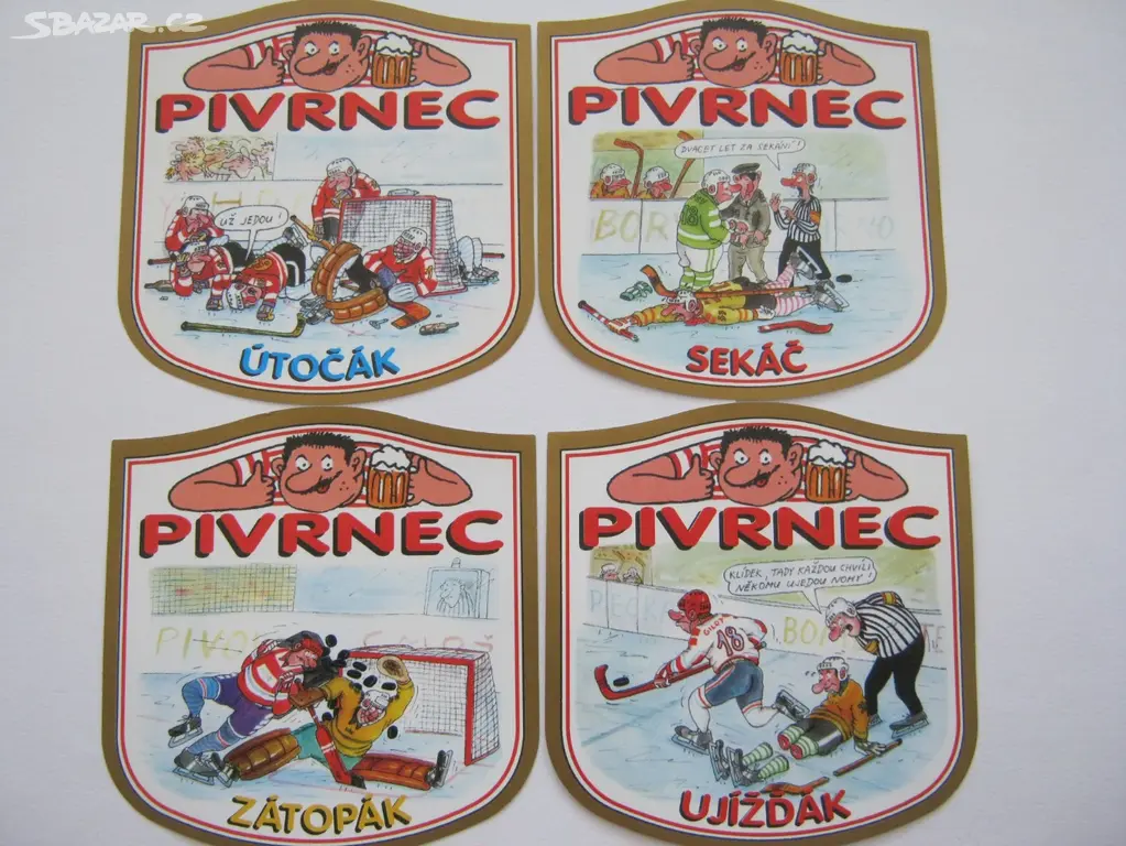 kompletní sada 30ks PIVRNEC pivovar Most - Benešov - Bazar - Sbazar.cz