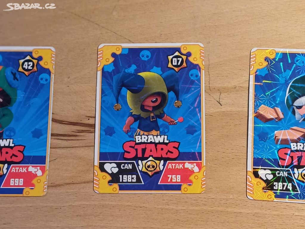 LEGENDÁRNÍ KARTY BRAWL STARS - Praha - Sbazar.cz