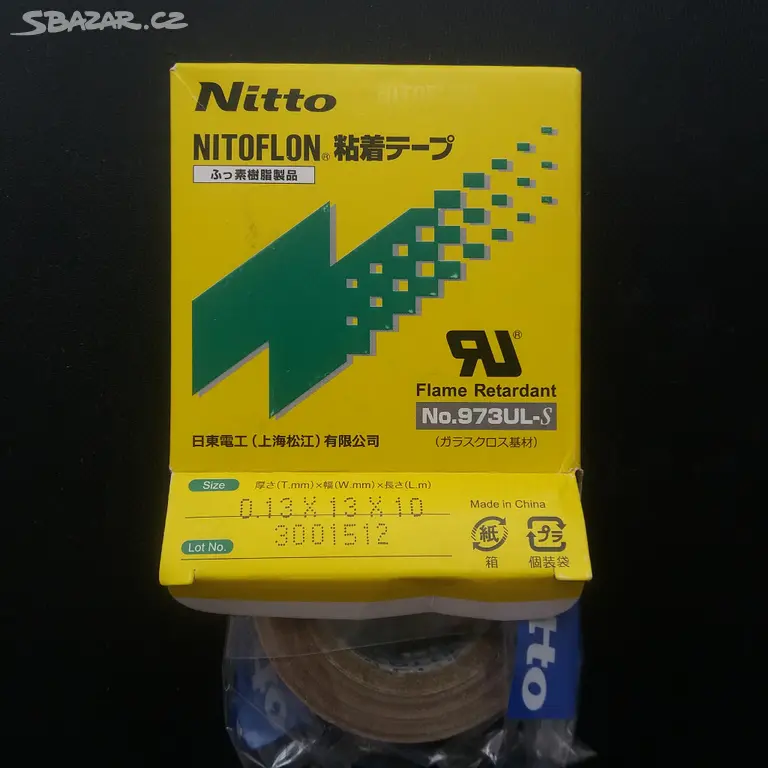 Nitto Denko 973UL-S Nitoflon PTFE páska 0,13x13 mm - Prostějov - Bazar ...