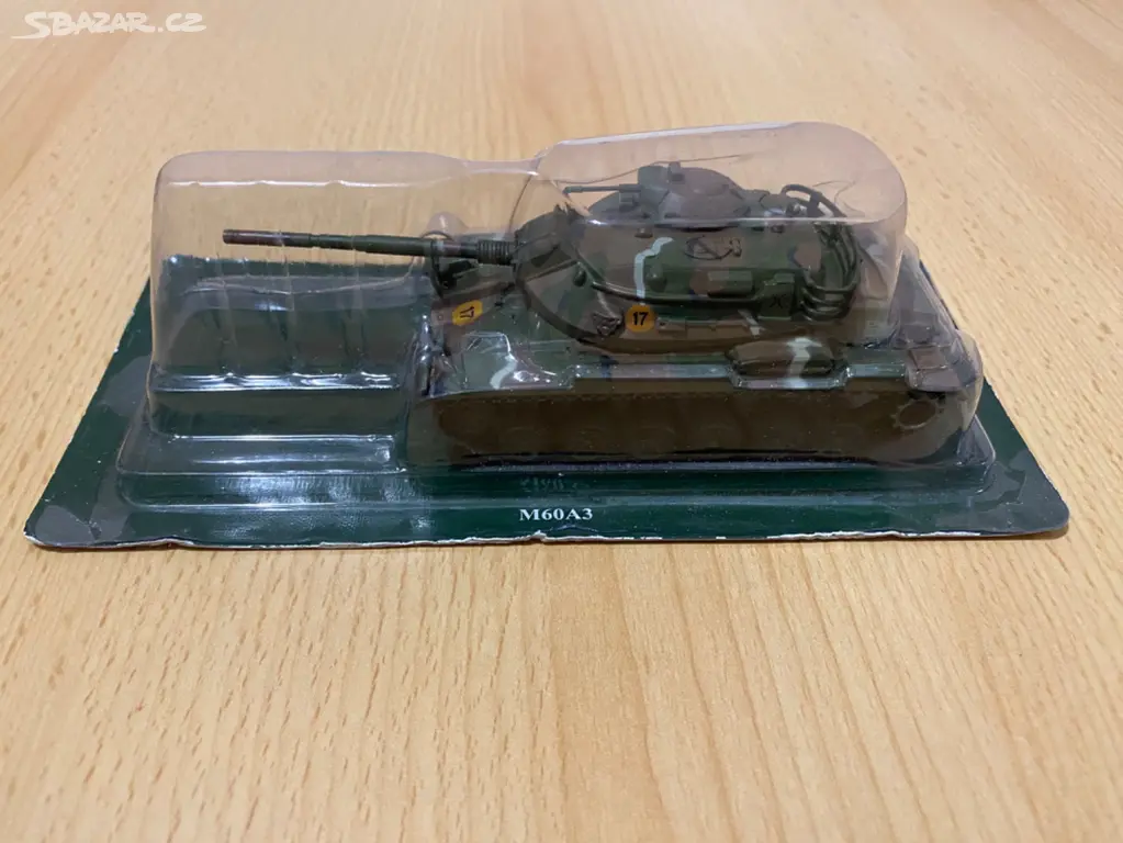 Tank M60 1:72 US Army M60A3 Patton - Plzeň - Bazar - Sbazar.cz