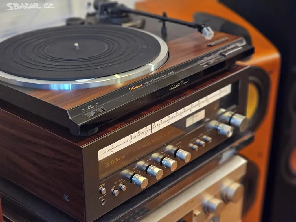 nádherný Technics Gramofon plus receiver (set) - Brno - Bazar - Sbazar.cz