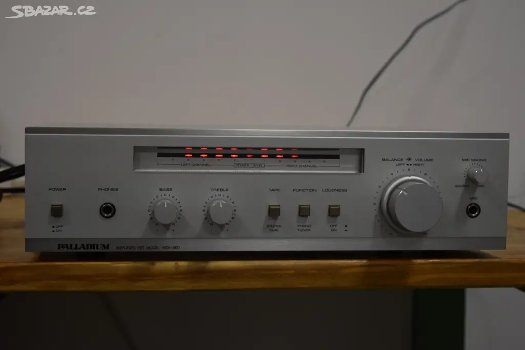 PALLADIUM NSA-560 VINTAGE STEREO ZESILOVAČ !! - Broumov - Bazar - Sbazar.cz
