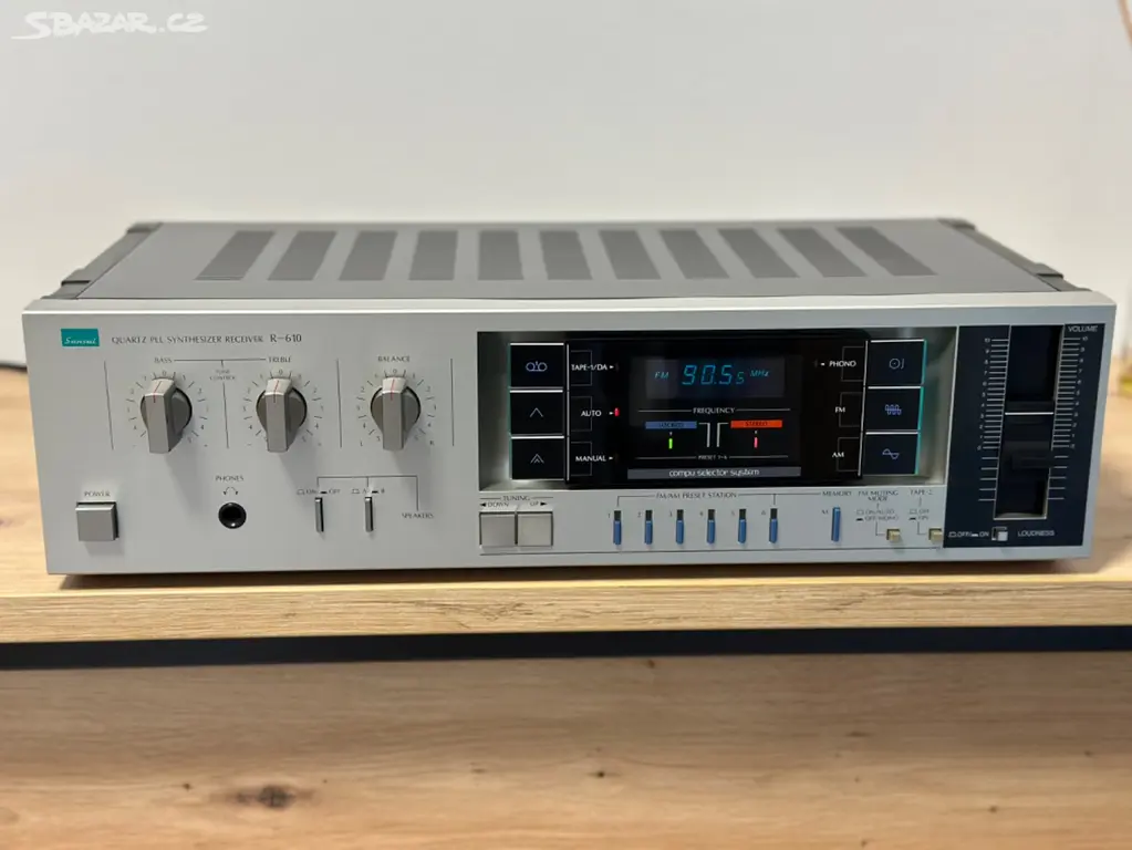 SANSUI R-610 VÝBORNÝ STEREO RECEIVER !! - Broumov - Bazar - Sbazar.cz