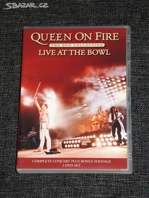 2DVD Queen-Queen On Fire (Live At The Bowl) (2004) - Most - Bazar ...